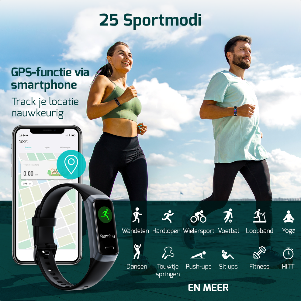Activity Tracker Smartwatch – Stijlvol & Compleet | Fitage